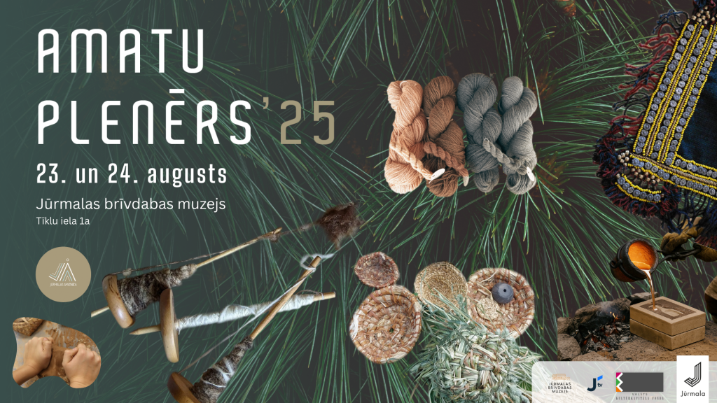 Amatu plenērs 2025 Jūrmalas Brīvdabas muzejā. - TV Jūrmala